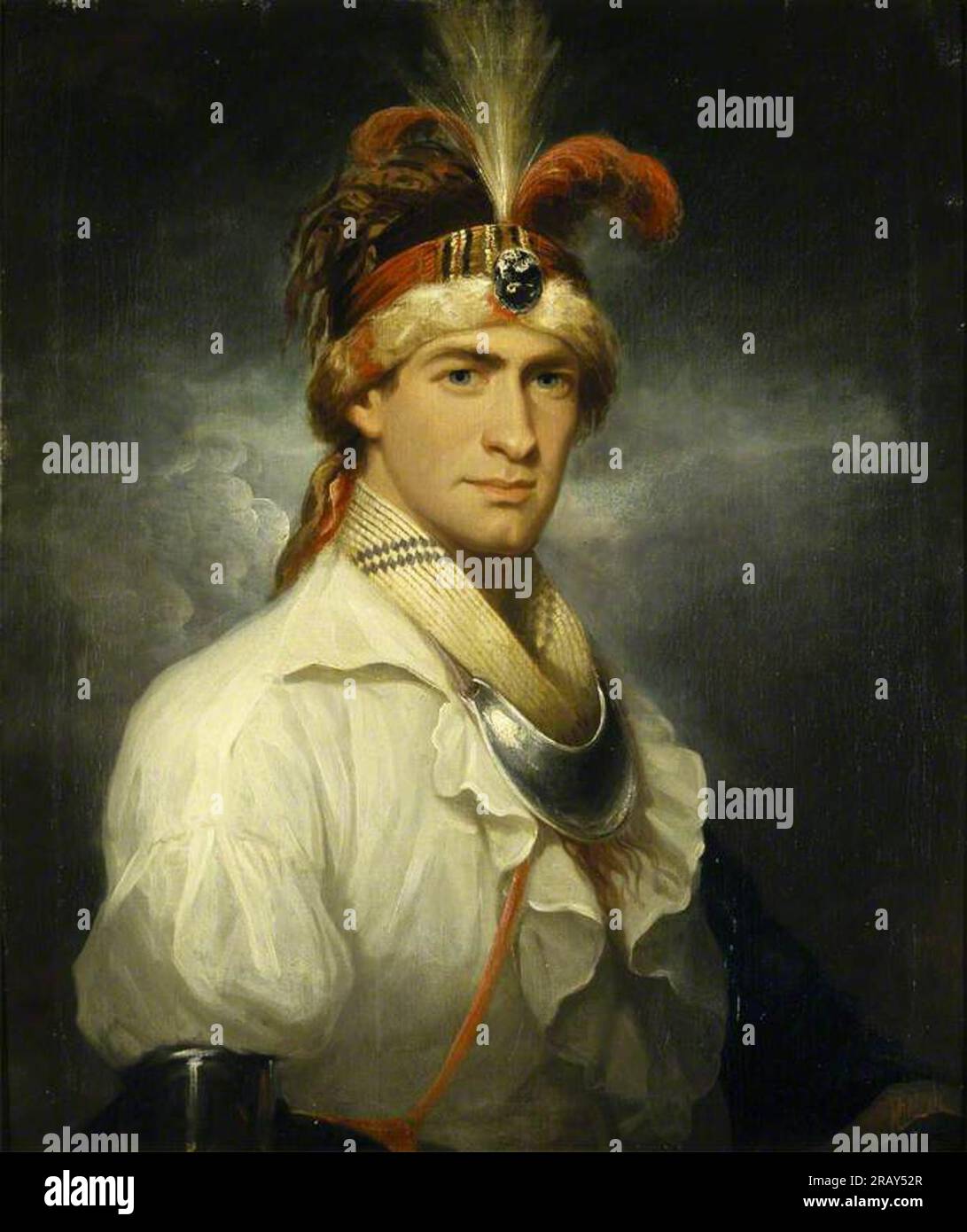 William Augustus Bowles 1790 by Thomas Hardy Stock Photo - Alamy