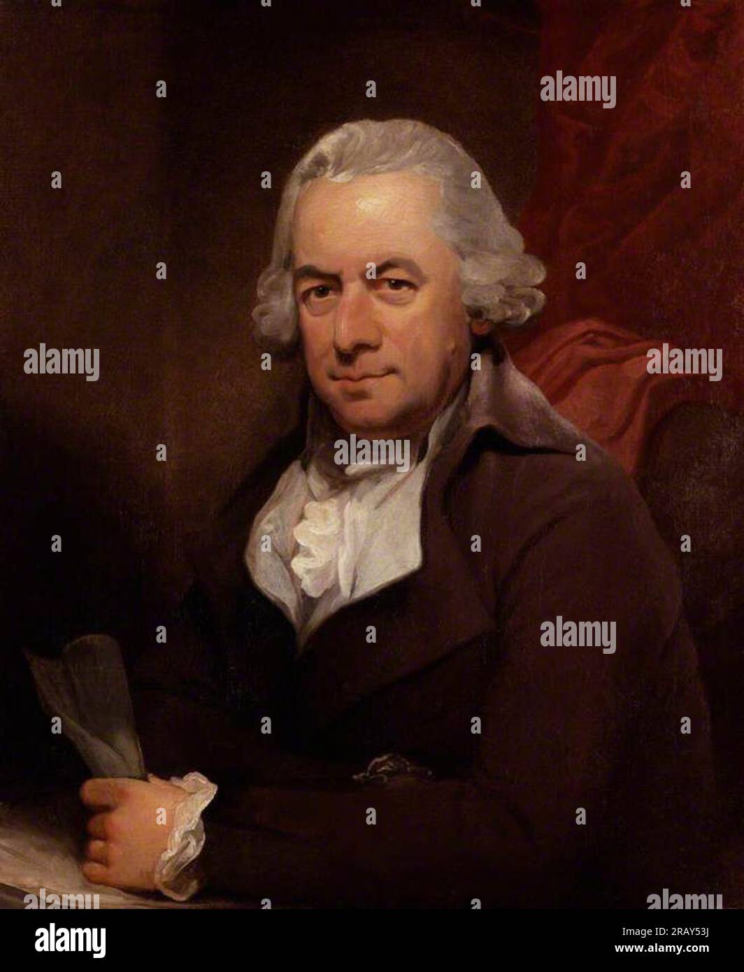 Wilhelm Cramer 1794 by Thomas Hardy Stock Photo - Alamy