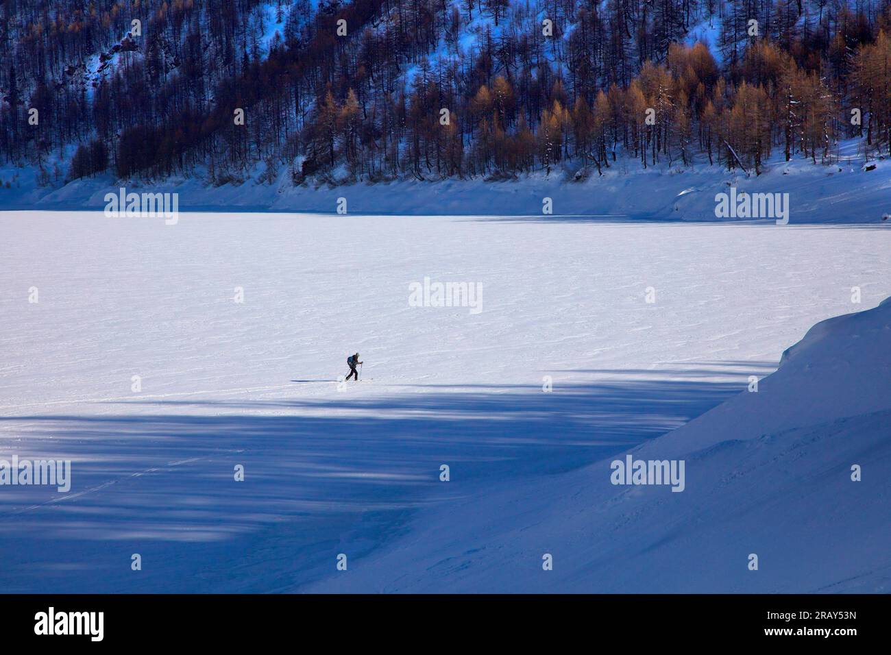 Lake Devero, Codelag Dam, Val d'Ossola, Piedmont, Italy Stock Photo - Alamy