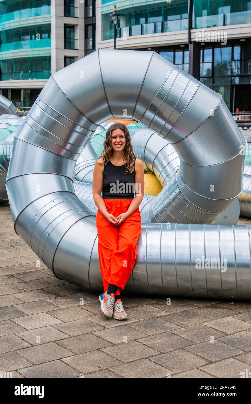 London, UK. 6 Jul 2023. Slackwater: a new commission by Holly Hendry ...