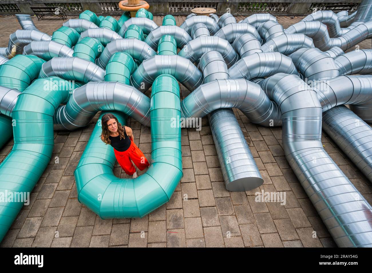 London, UK. 6 Jul 2023. Slackwater: a new commission by Holly Hendry ...