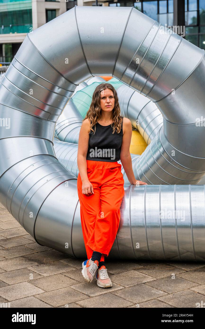 London, UK. 6 Jul 2023. Slackwater: a new commission by Holly Hendry ...
