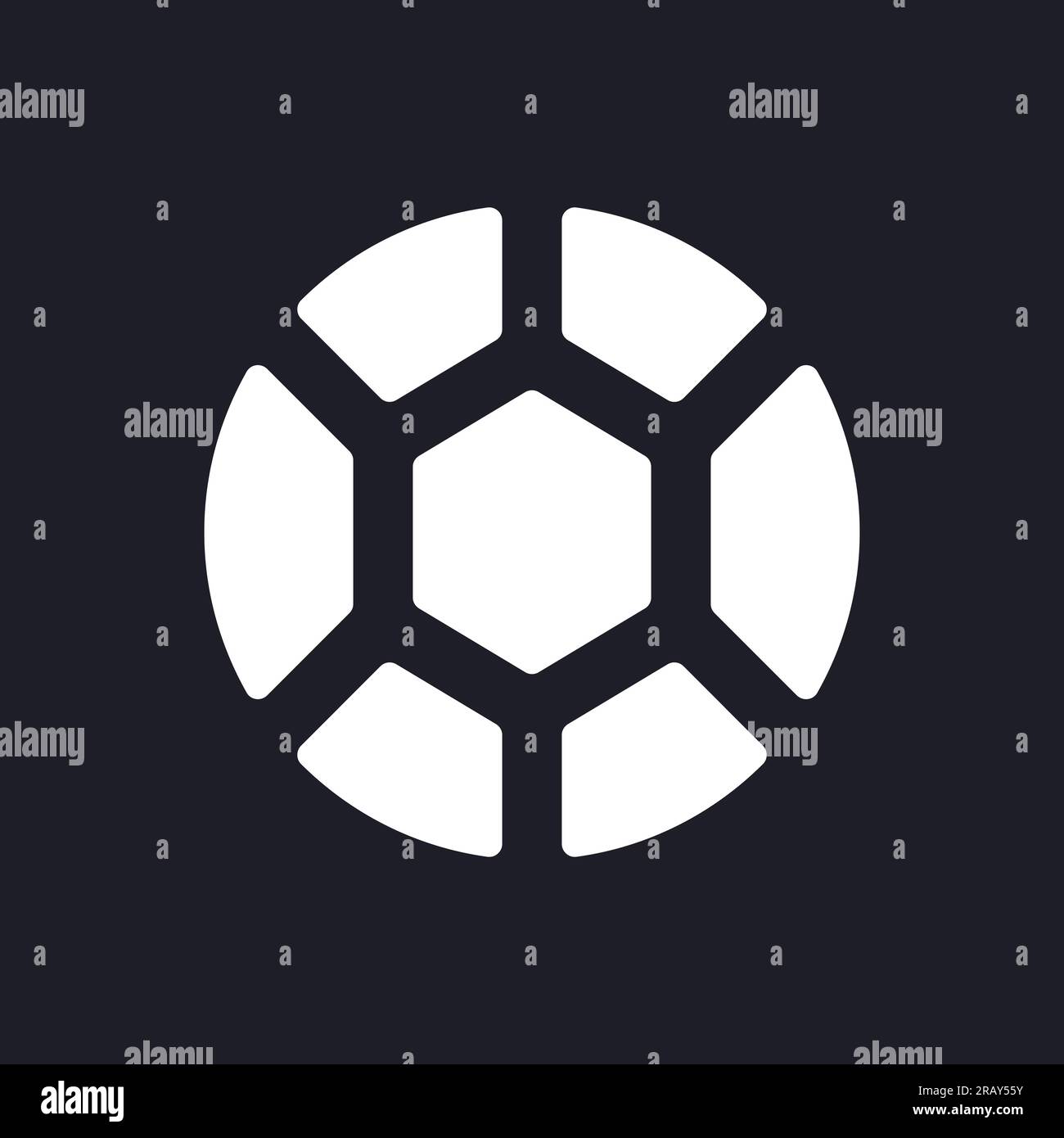 Football club dark mode glyph ui icon Stock Vector Image & Art - Alamy