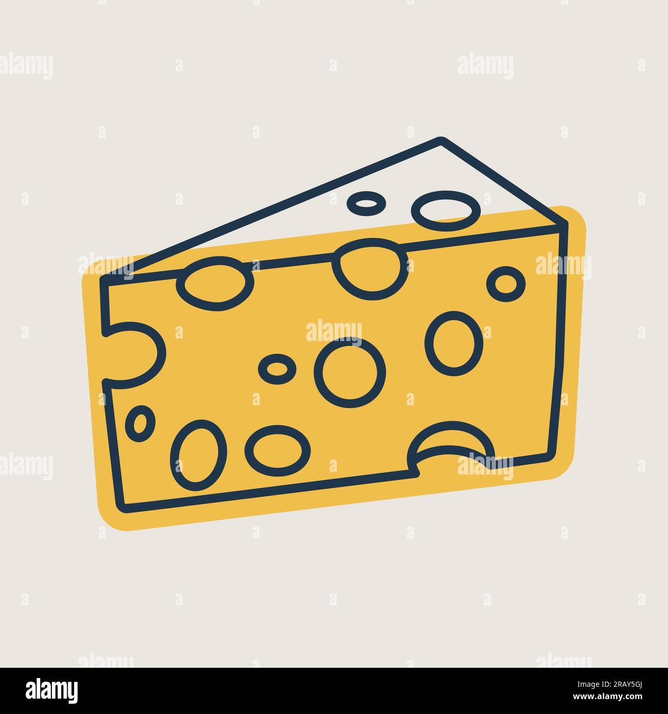 Piece of cheese isolated icon. Farm animal sign. Graph symbol for your ...