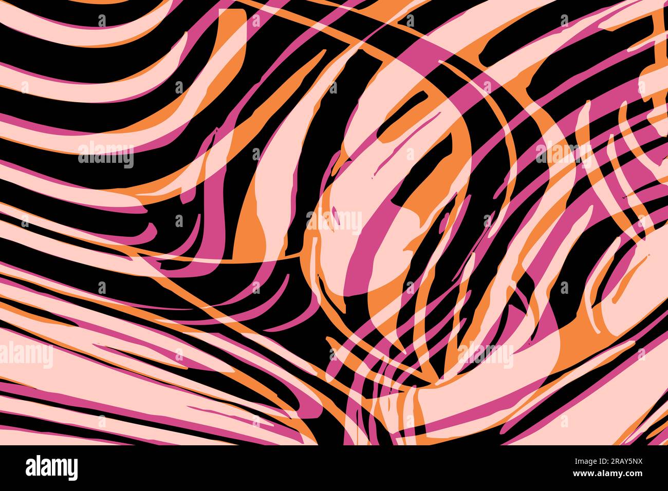 Abstract illustration for print, fabric pattern, for use in graphics ...