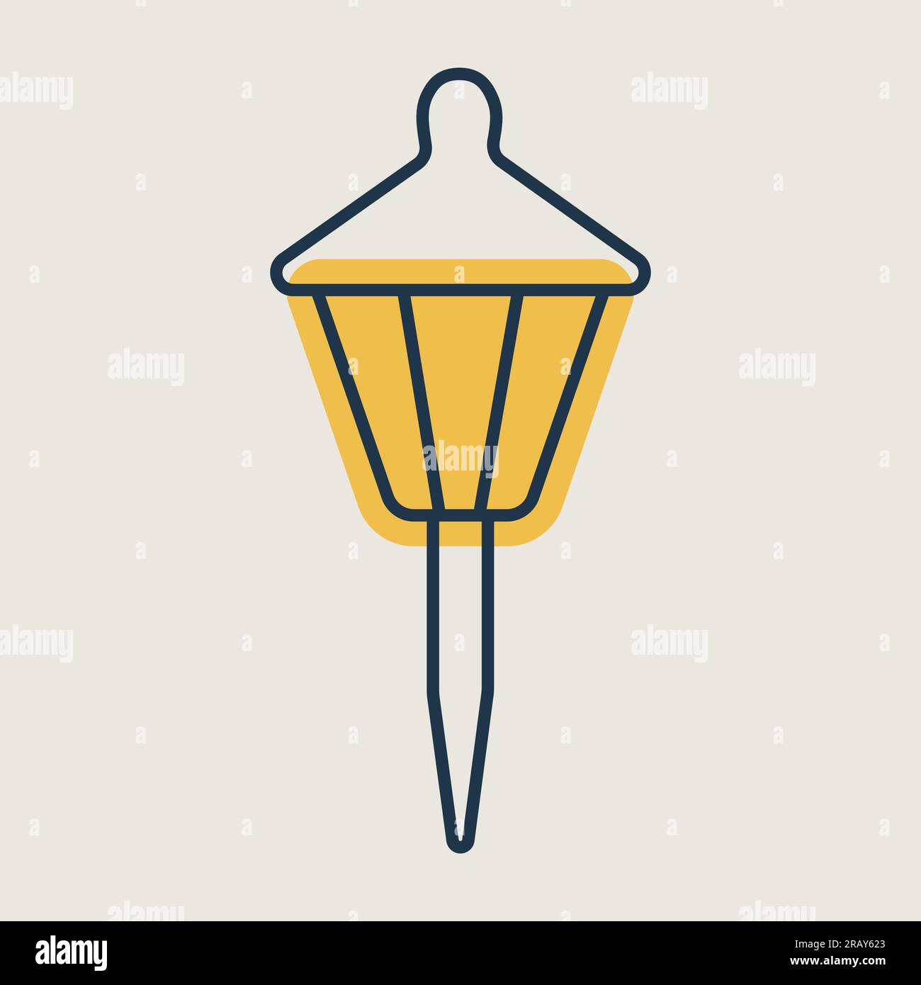 Solar powered illumination Stock Vector Images - Alamy