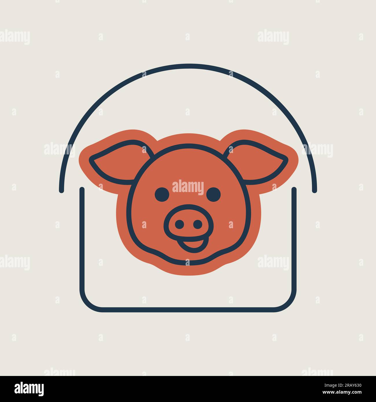 Pigsty vector vectors hi-res stock photography and images - Alamy