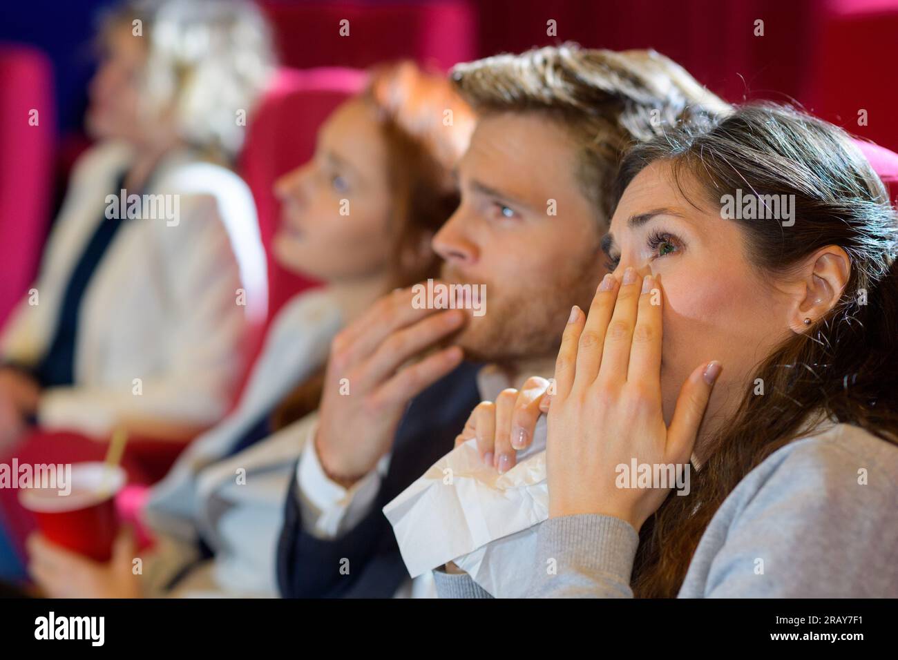 sad scene in the movie Stock Photo - Alamy