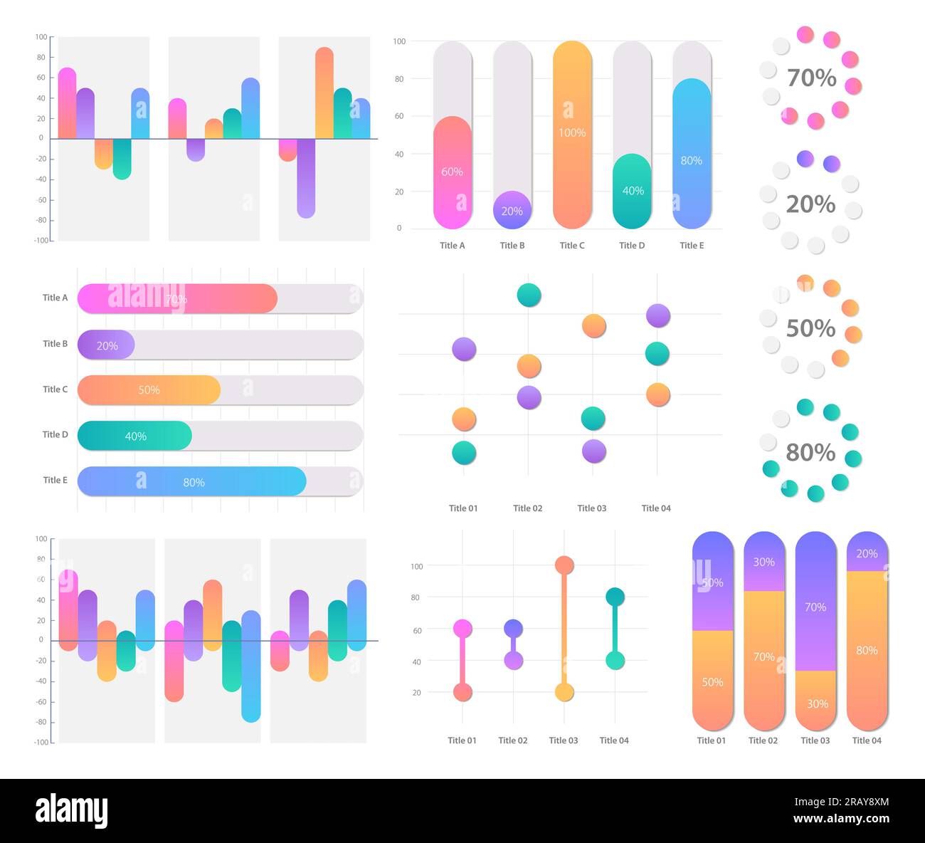 Collect and study information with infographic chart design template ...