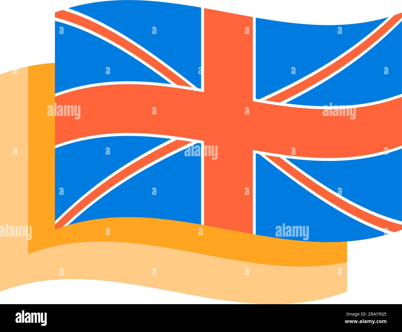 United Kingdom flag vector design element Stock Vector Image & Art - Alamy