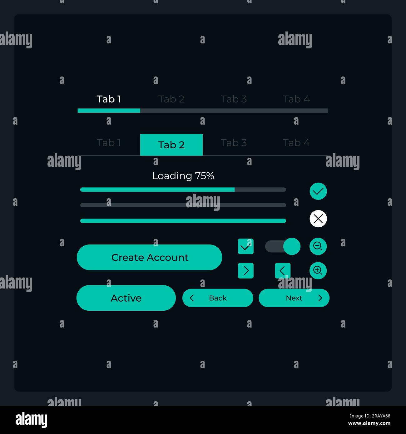 Rounded elements create hi-res stock photography and images - Alamy