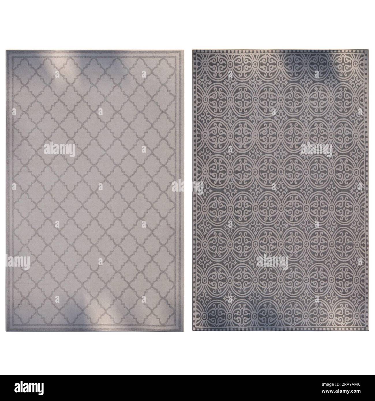 carpet for interior isolated on white background, home decor, 3D ...