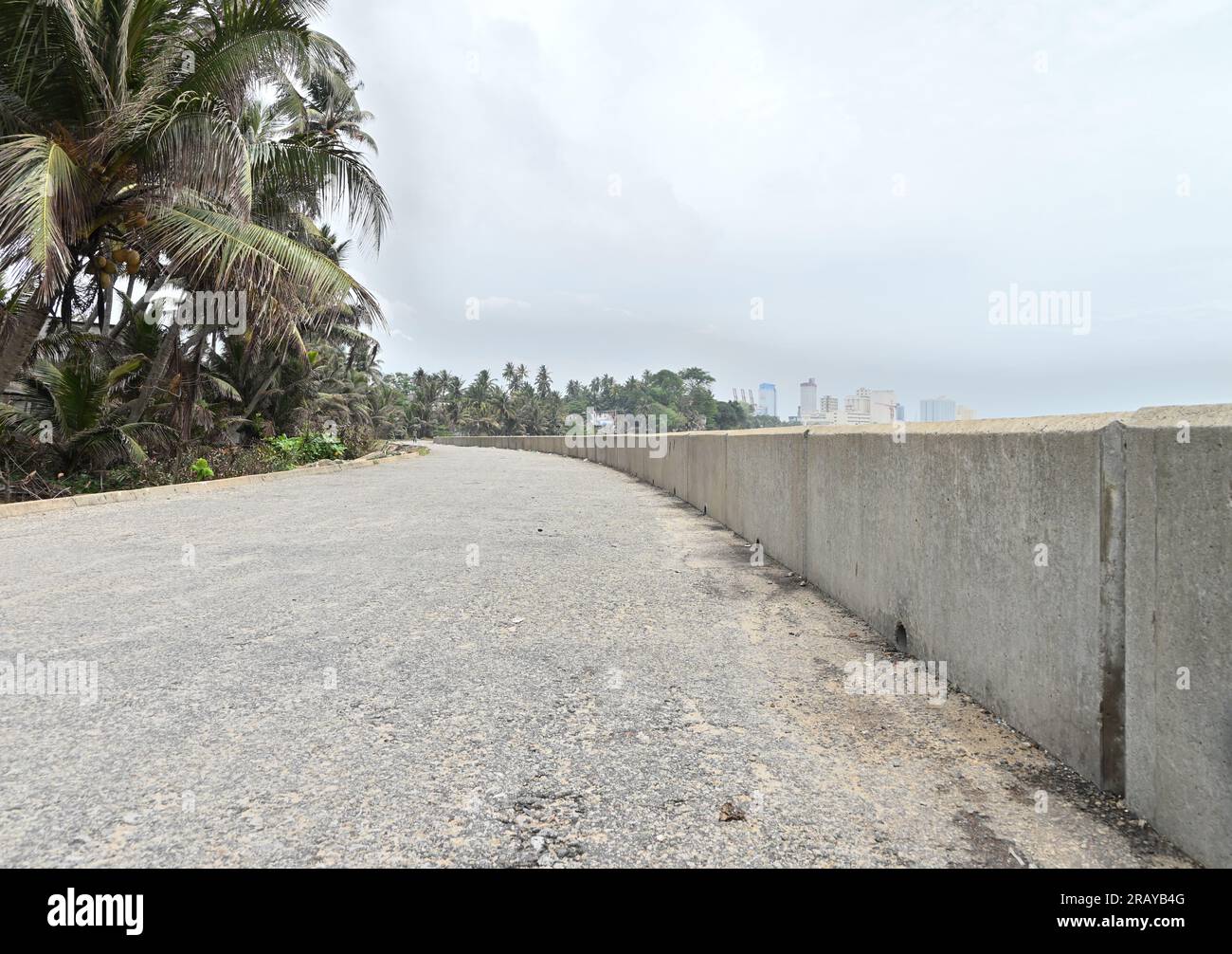 Modara, Colombo, Sri Lanka -August 05th 2022 :Ground level view of a ...