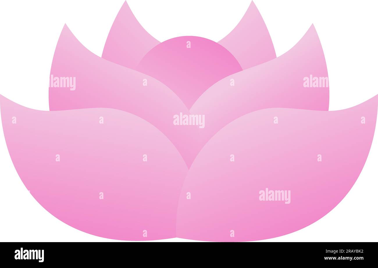 Pink lotus flower brochure element design Stock Vector Image & Art - Alamy