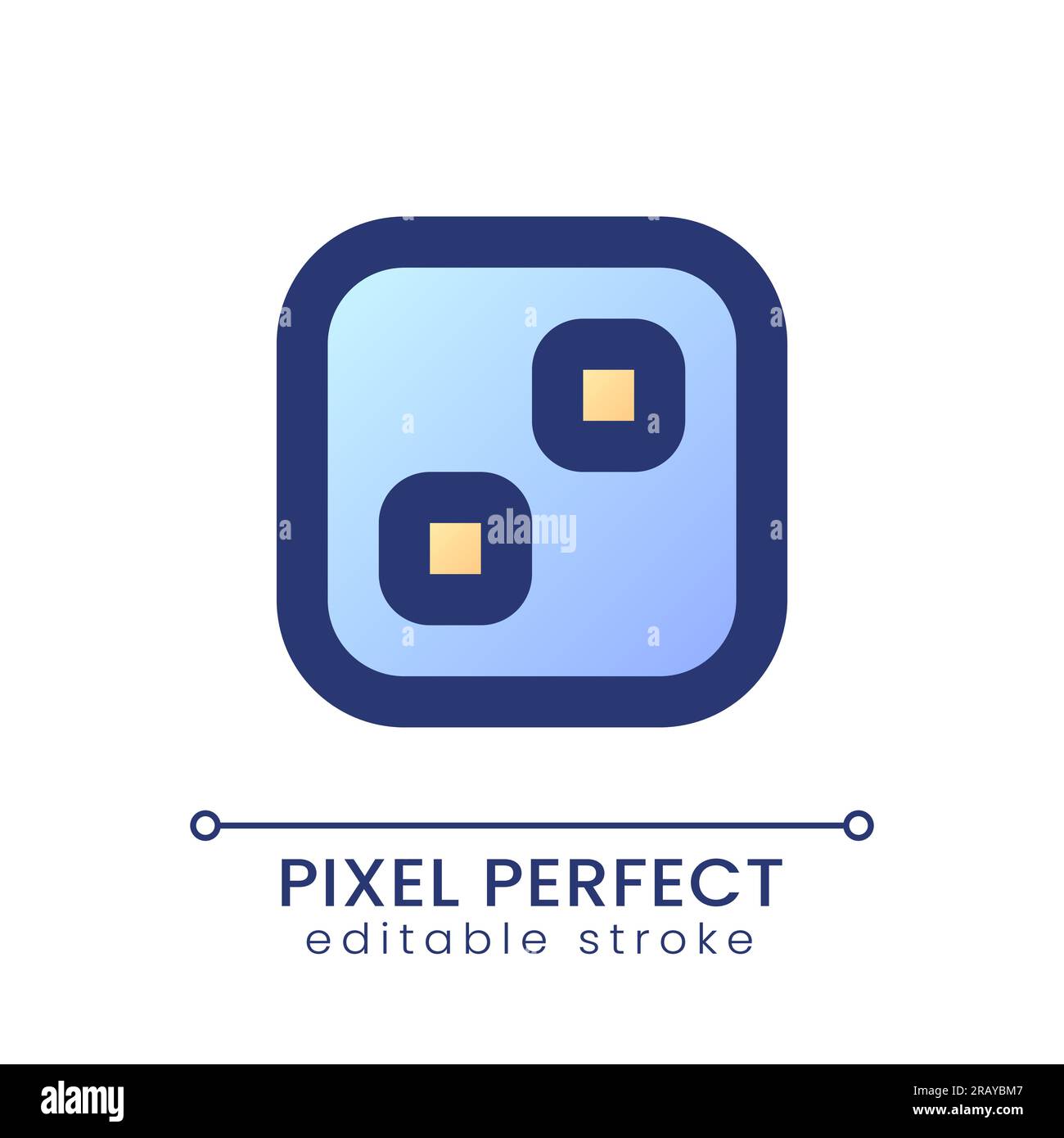 Pixelated transition effect gradient fill ui icon Stock Vector Image & Art - Alamy