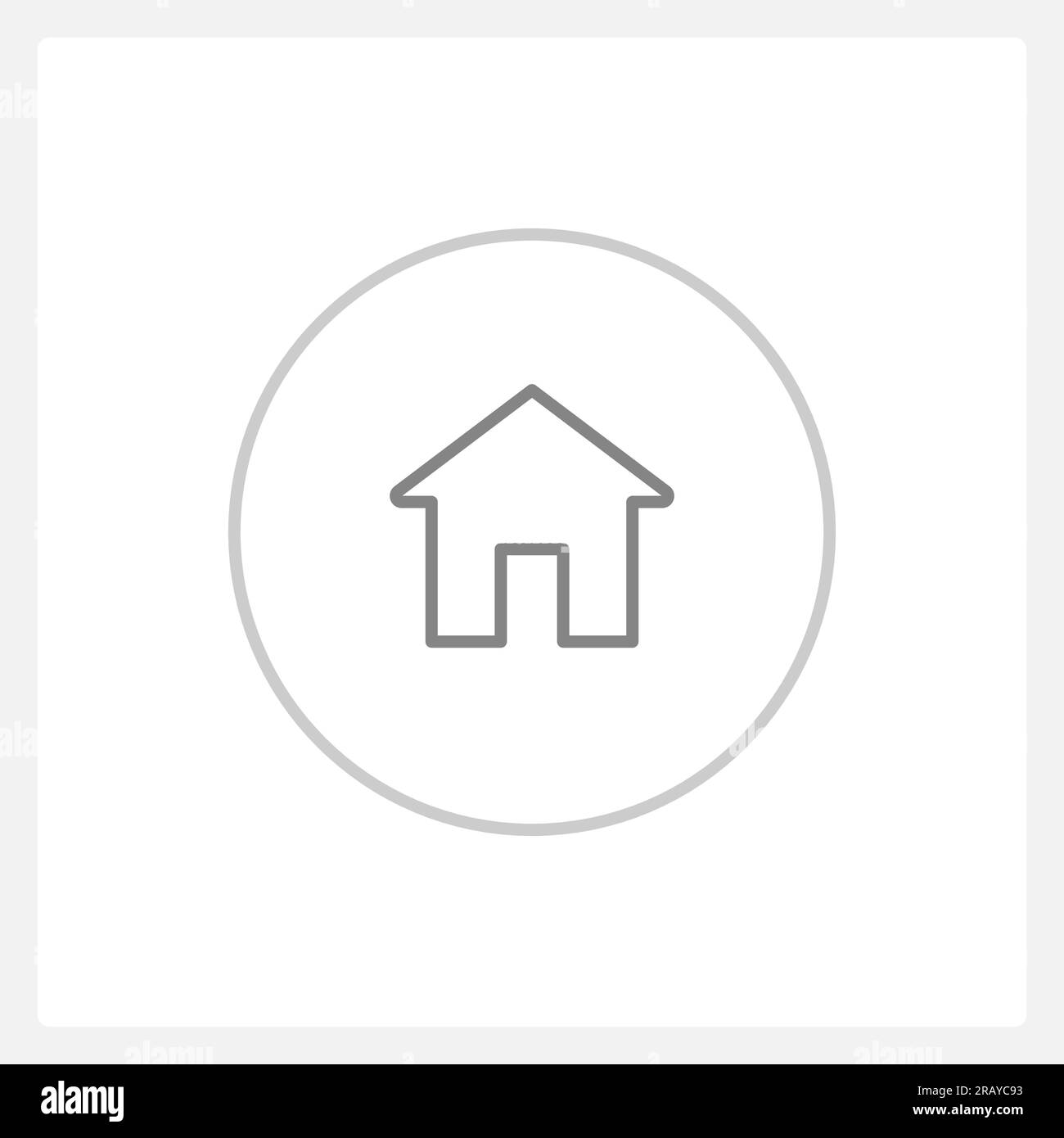 Normal Mainpage Button State Ui Element Template Stock Vector Image And Art Alamy