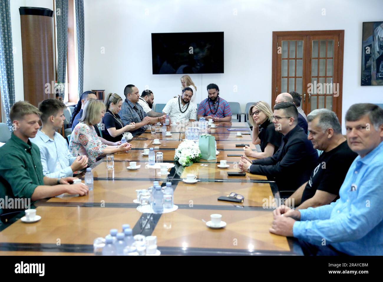 Zagreb, Croatia. 06th July, 2023. Head of the Interparliamentary ...