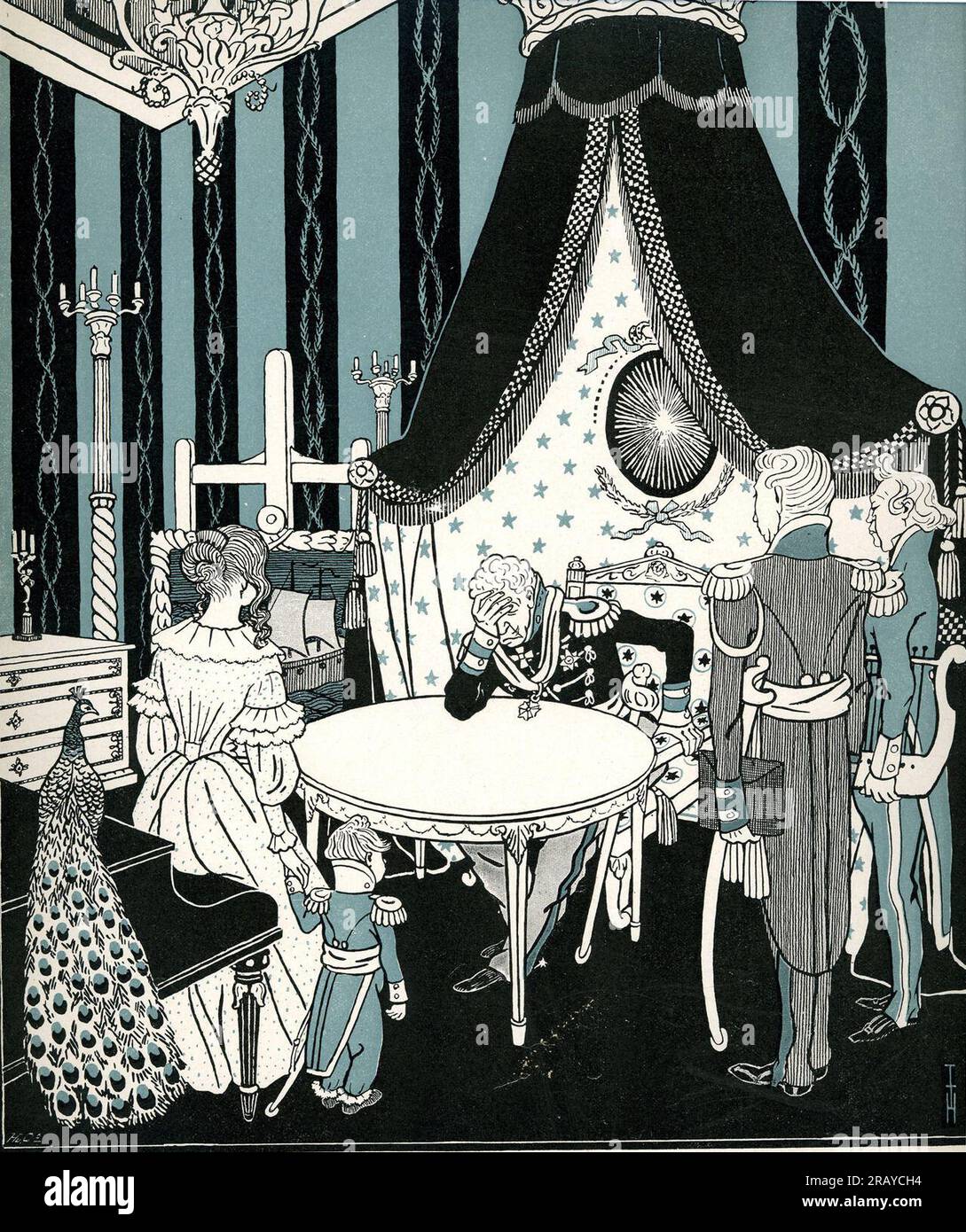 from Thorheiten 1901 by Thomas Theodor Heine Stock Photo - Alamy