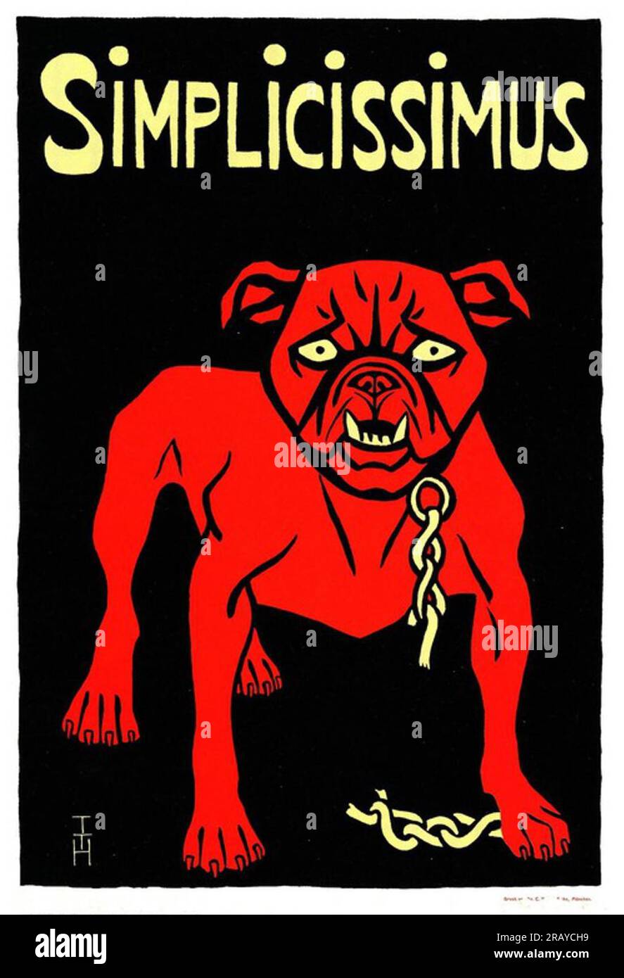 Simplicissimus illustration Cut Out Stock Images & Pictures - Alamy