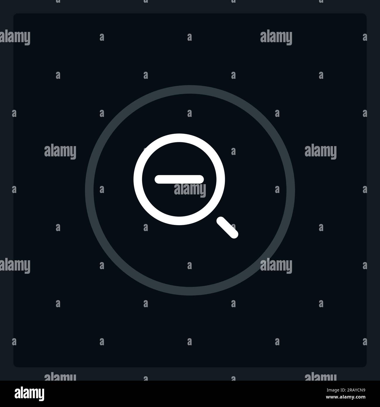 Decrease zoom level UI element template Stock Vector Image & Art - Alamy