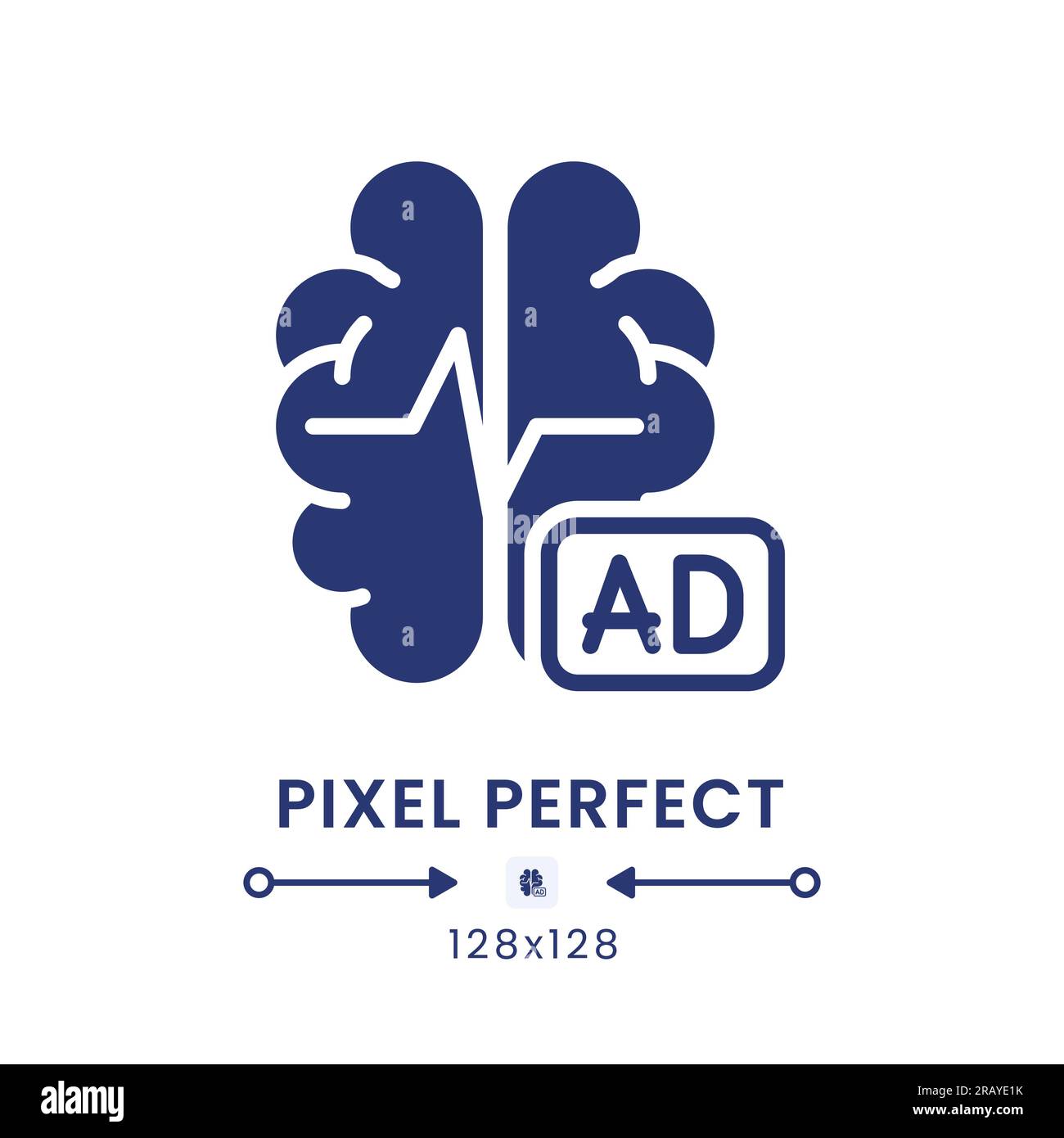 Electroencephalogram symbol hi-res stock photography and images - Alamy