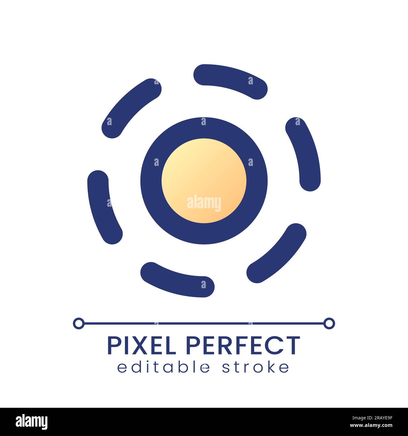 Breathe Animation Effect Pixel Perfect Gradient Fill Ui Icon Stock Vector Image And Art Alamy