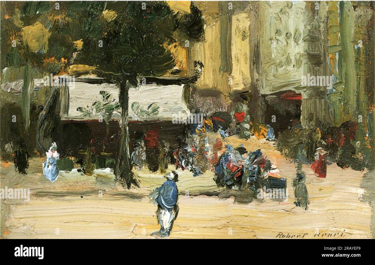 Street Corner Painting In France