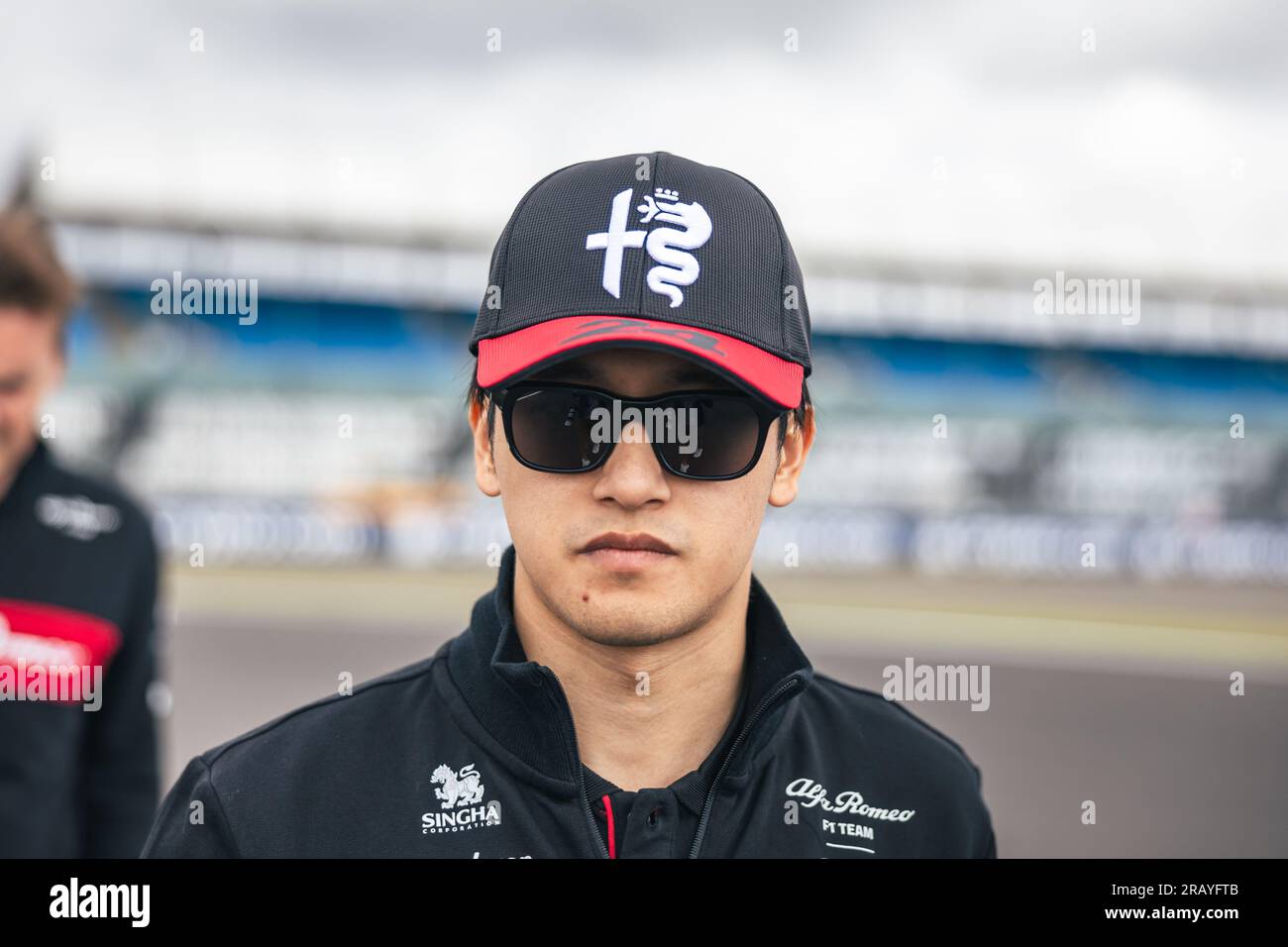 Silverstone, UK. 06th July, 2023. Zhou Guanyu (CHN) Alfa Romeo F1 Team ...