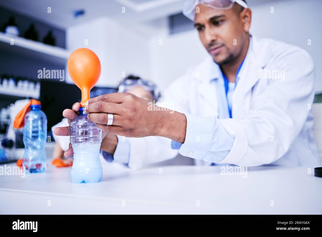 Balloon experiment hi-res stock photography and images - Alamy