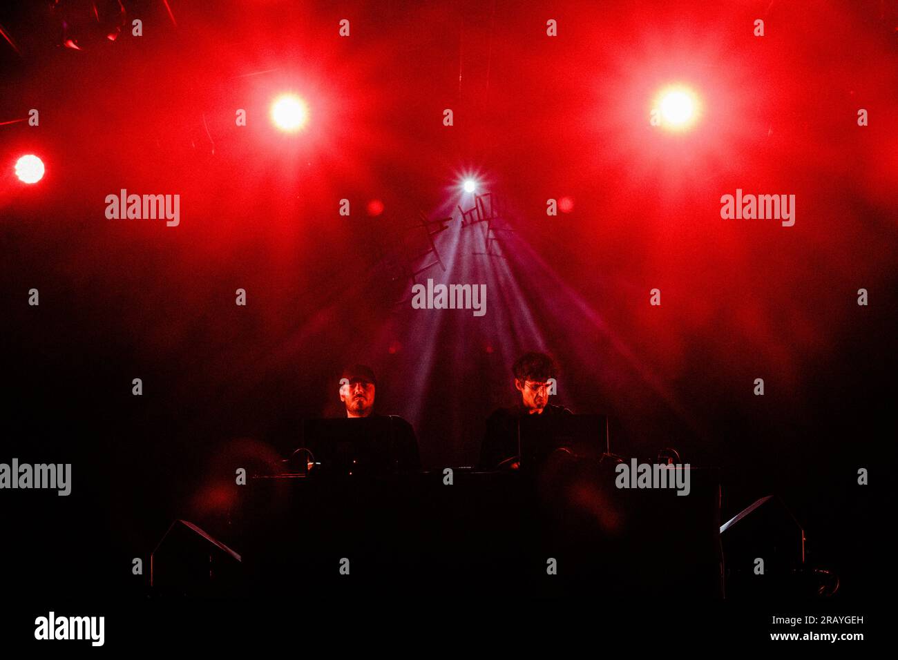 Roskilde, Denmark. 01st, July 2023. The Iranian electronic music duo ...