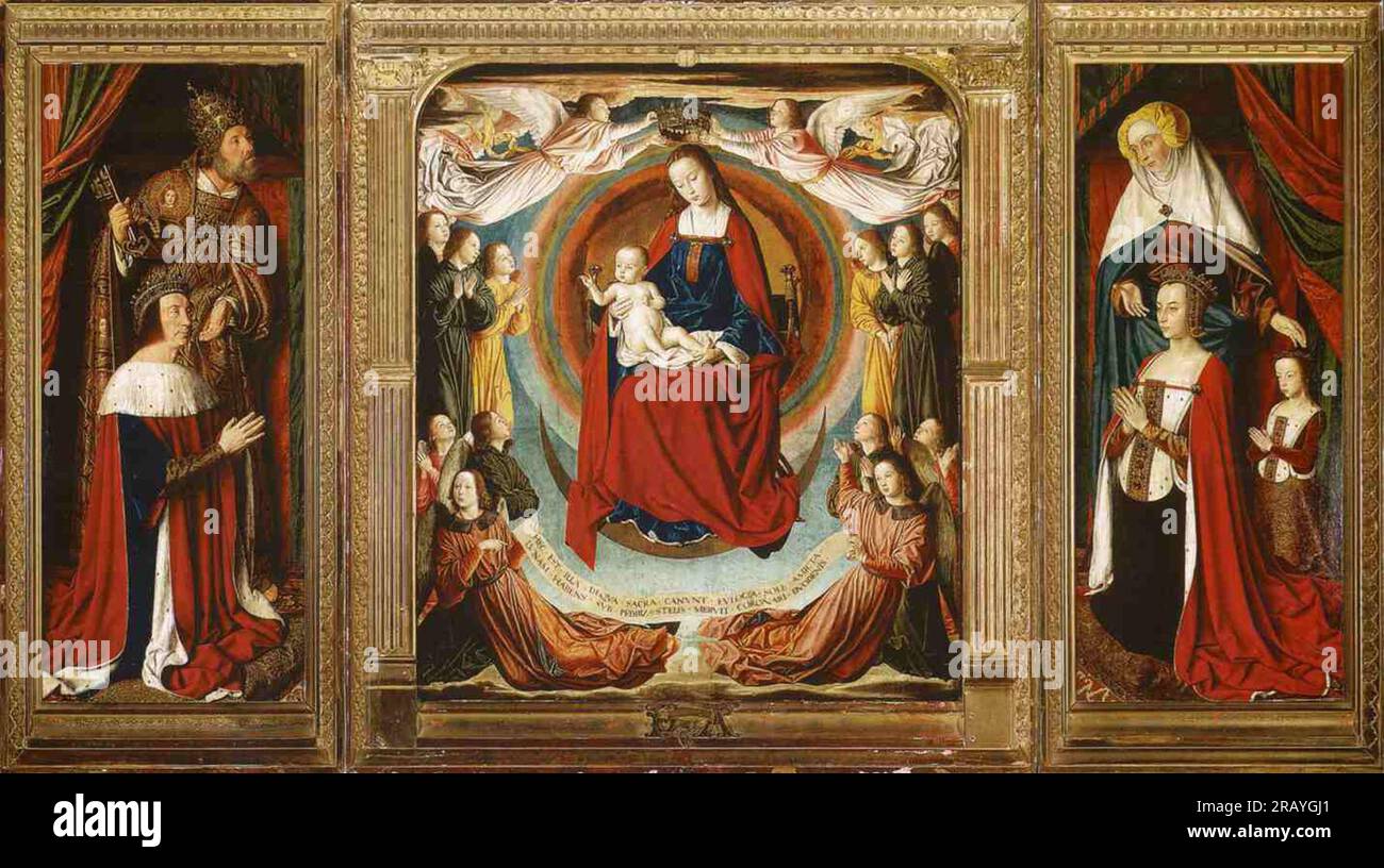 The bourbon altarpiece hi-res stock photography and images - Alamy