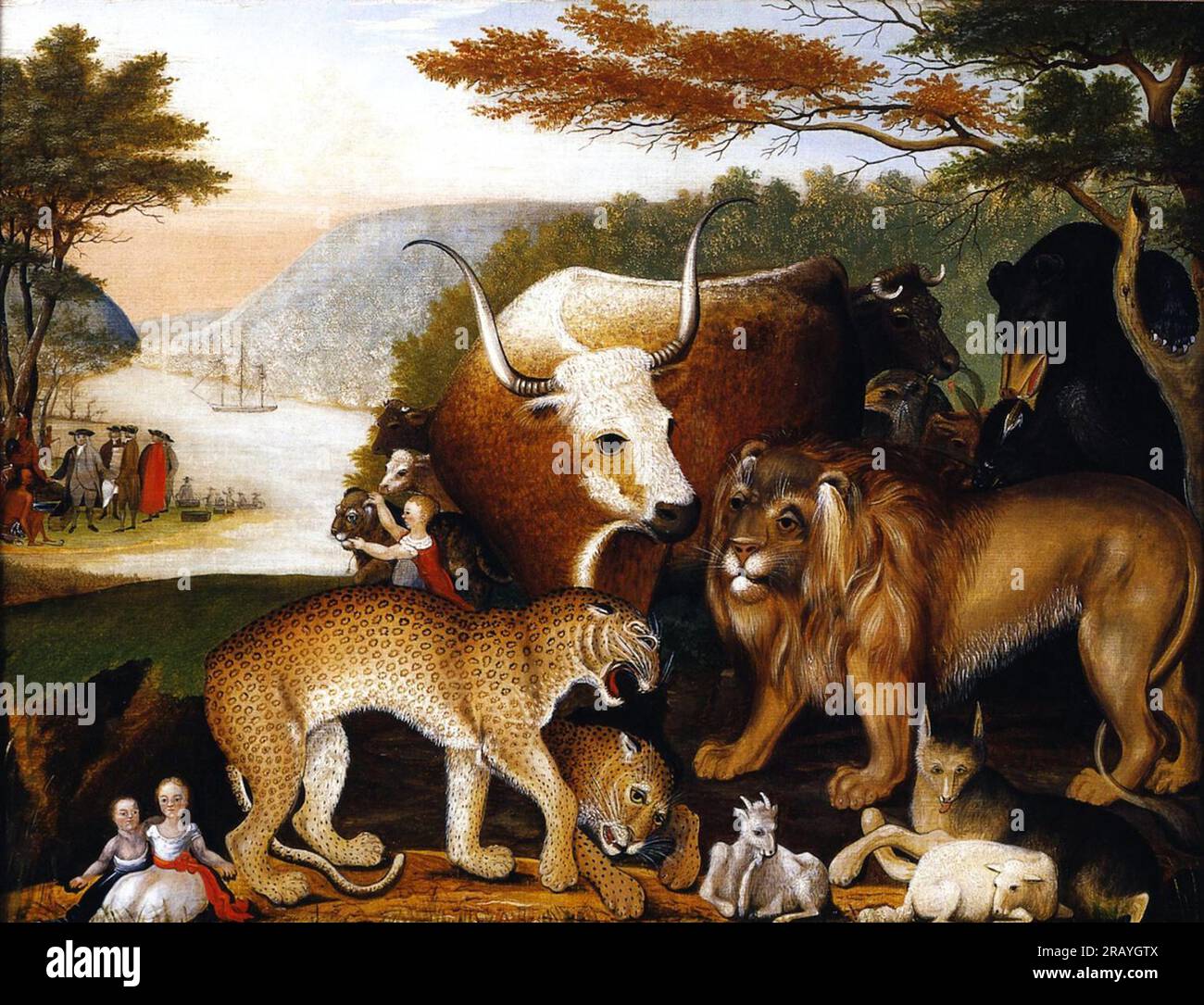 Hicks peaceable kingdom hi-res stock photography and images - Alamy
