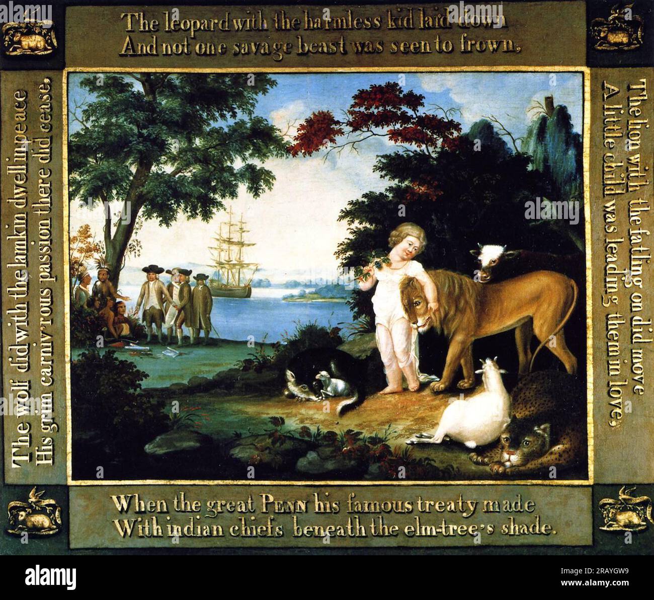 The peaceable kingdom hi-res stock photography and images - Alamy