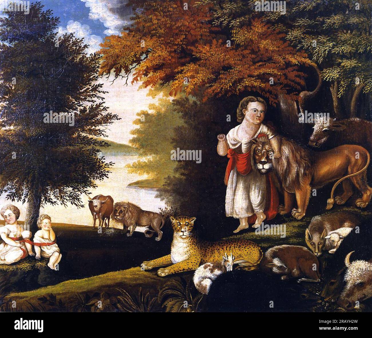 Hicks peaceable kingdom hi-res stock photography and images - Alamy