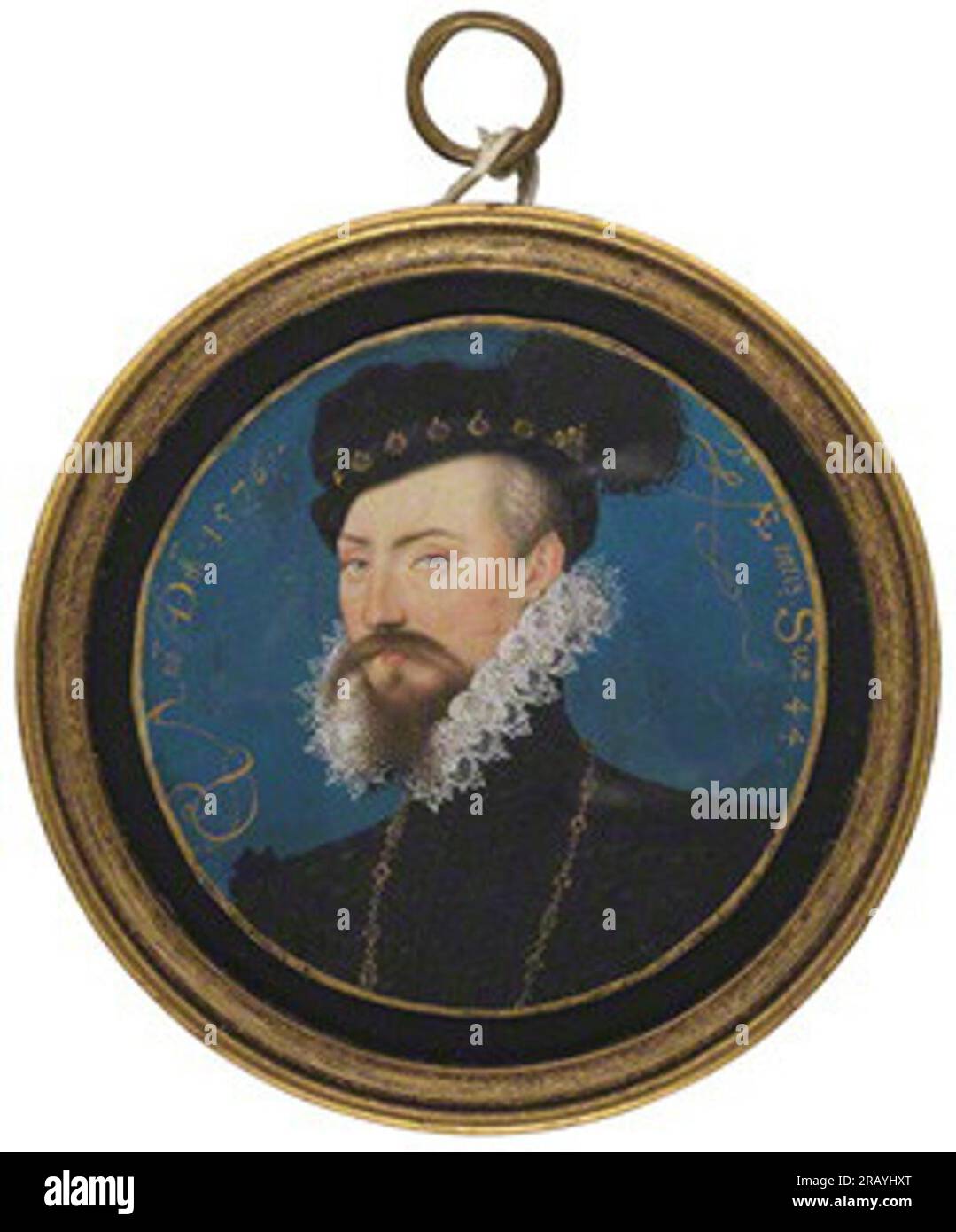 Robert Dudley, 1st Earl of Leicester 1576 by Nicholas Hilliard Stock ...
