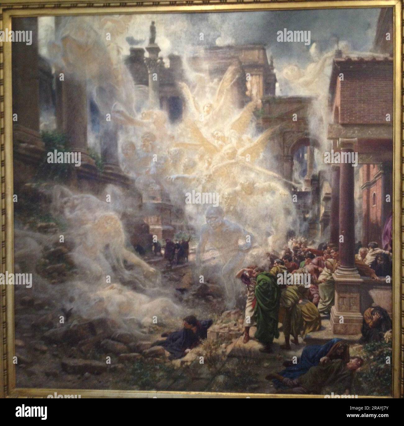Sic Transit … (Left Panel) 1912 by Adolf Hirémy-Hirschl Stock Photo - Alamy
