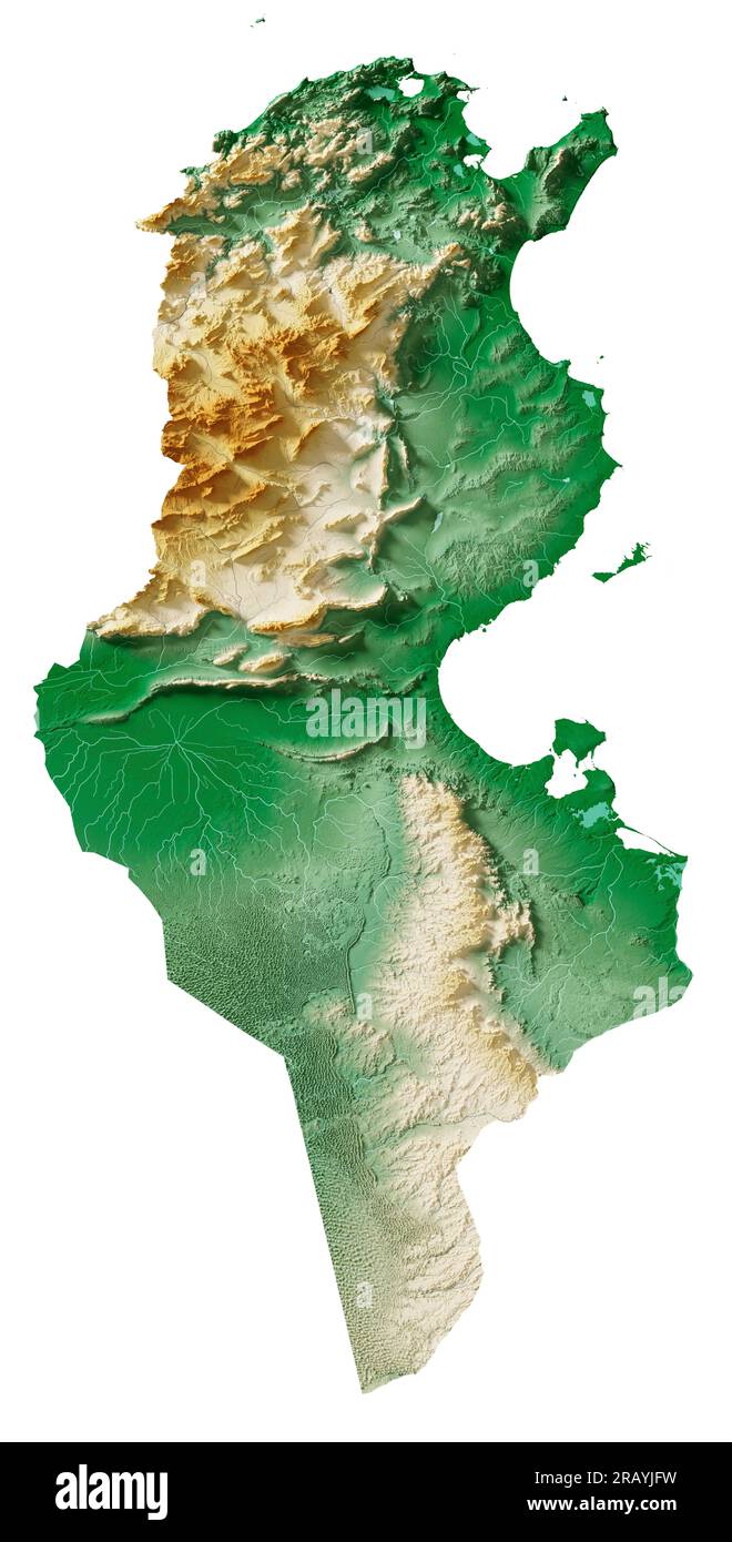 Tunis map hi-res stock photography and images - Alamy