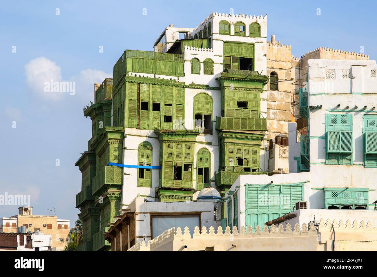 Jeddah, Saudi Arabia - December 21, 2022: Street life in the Old City ...