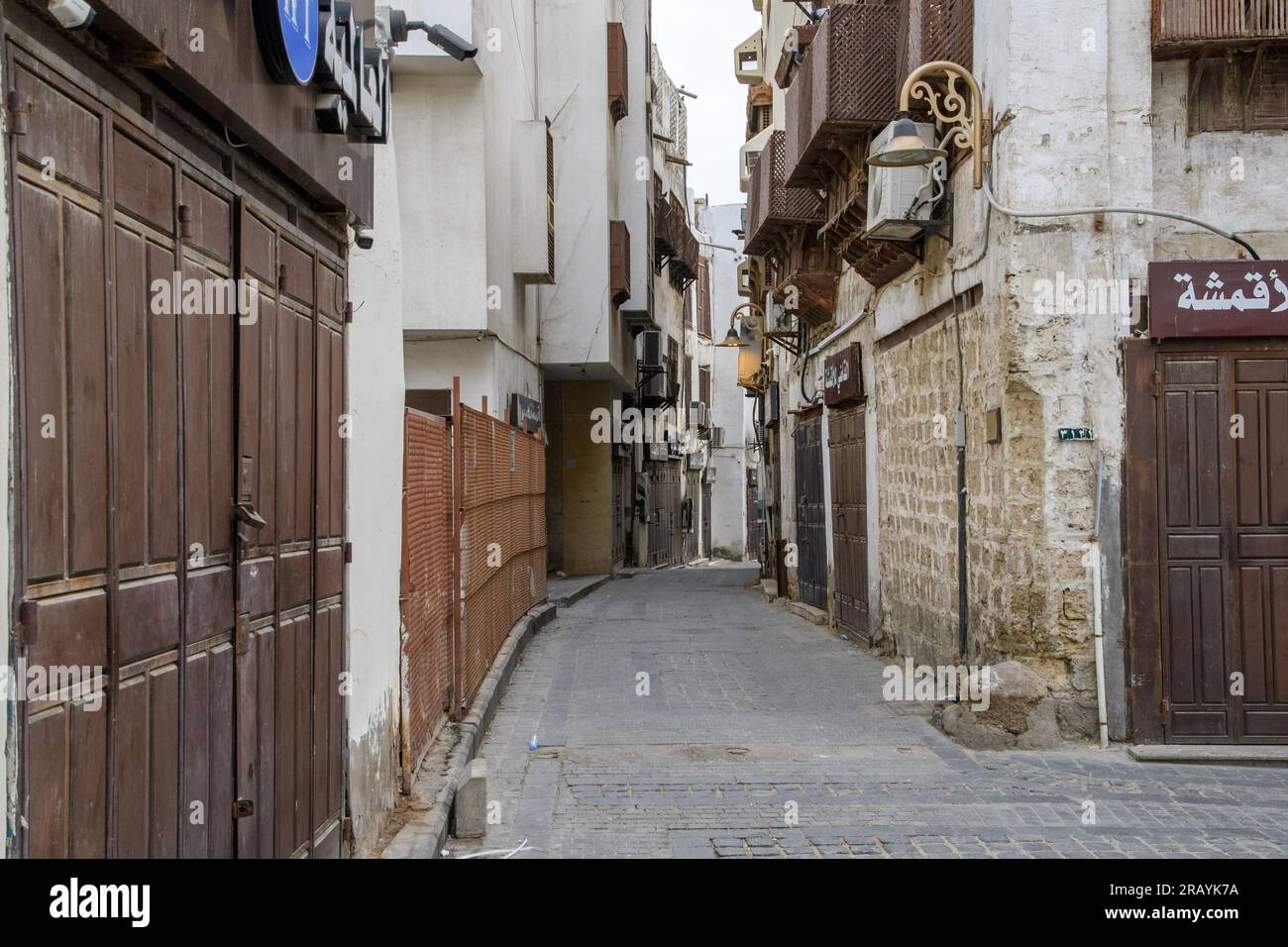 Jeddah, Saudi Arabia - December 21, 2022: Street life in the Old City ...