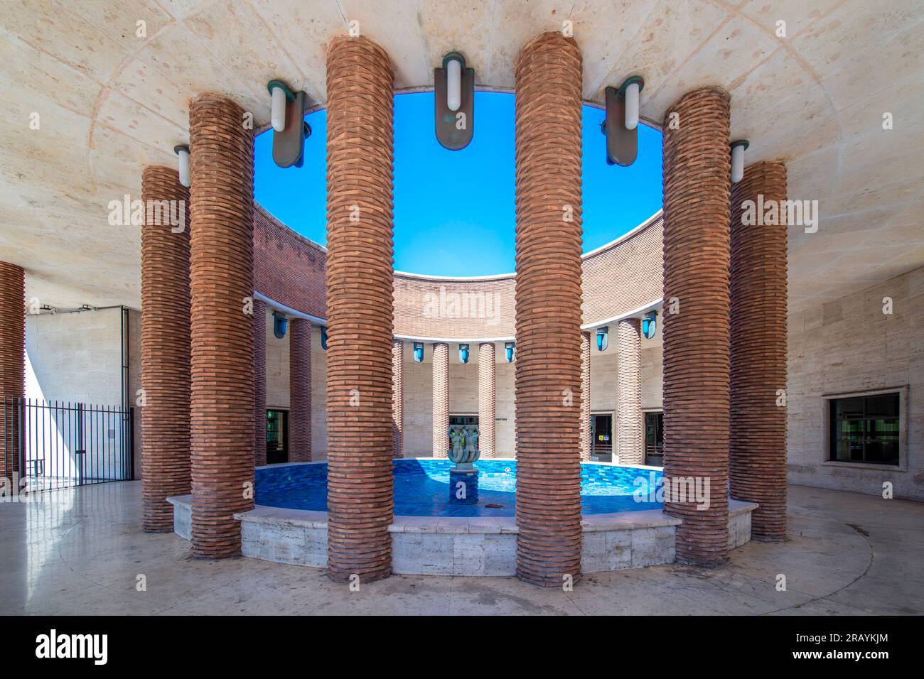 Post office building, Lido di Ostia, Rome, Lazio, Italy Stock Photo - Alamy