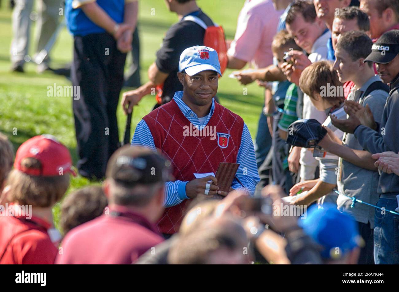 Team USA golfer Tiger Woods during the 2010 Ryder Cup at the Celtic ...