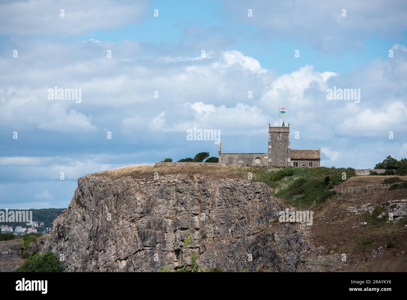The Church of St Peter and St Paul, Bleadon, Somerest Stock Photo - Alamy