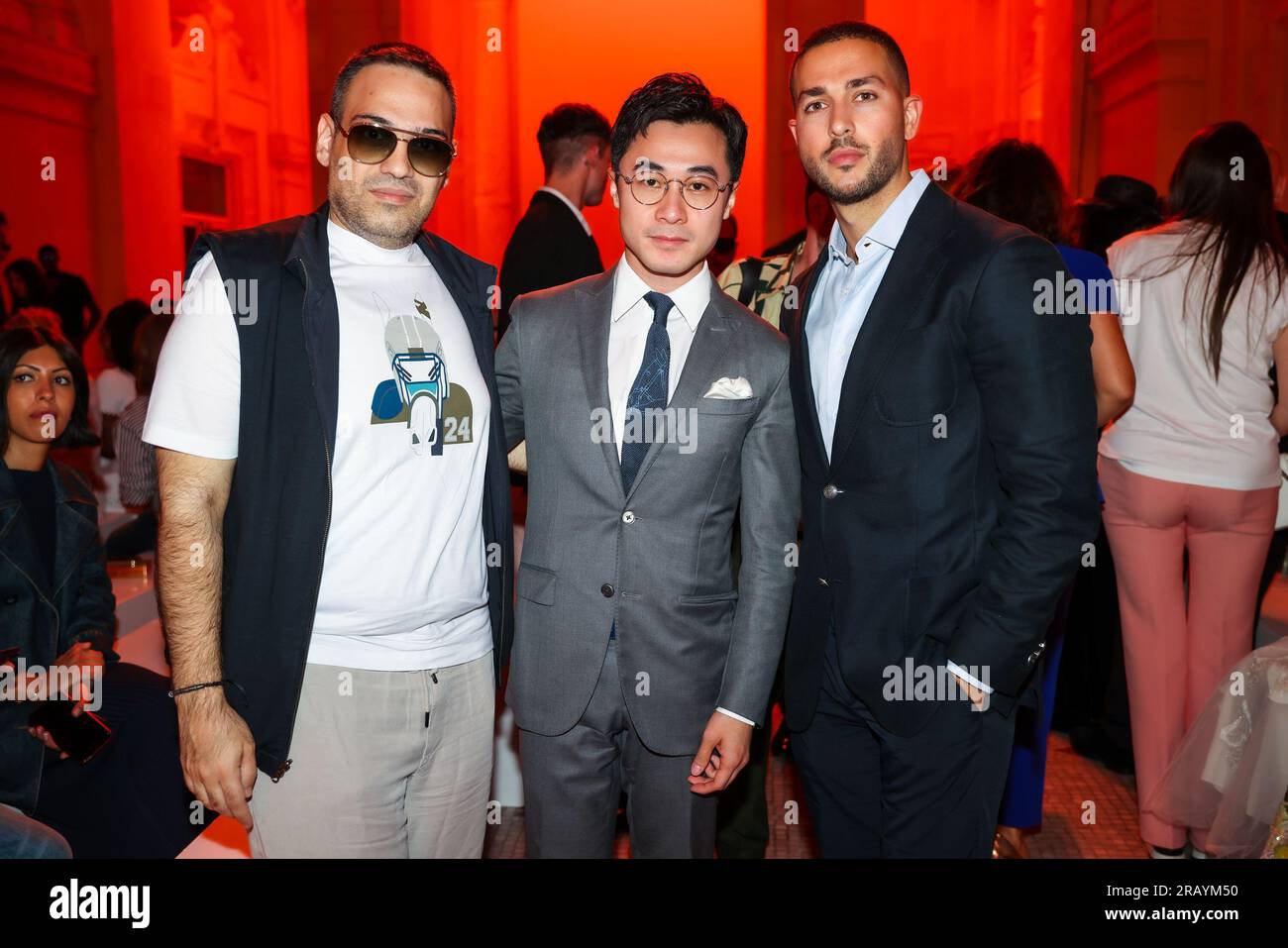 Paris, France. 05th July, 2023. Abed Al Rahman Naamani, Tristan Yang ...