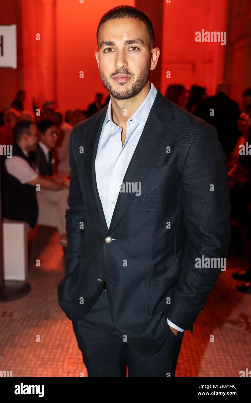 Paris, France. 05th July, 2023. Celio Saab attends the Elie Saab show ...