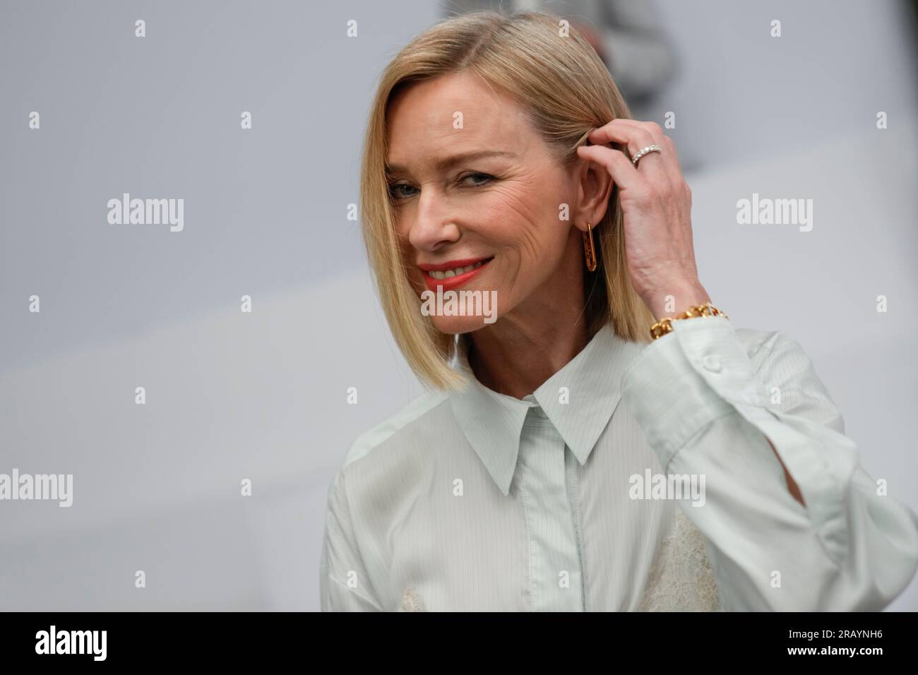 Naomi Watts arrives for the Fendi Haute Couture Fall/winter 2023-2024 ...