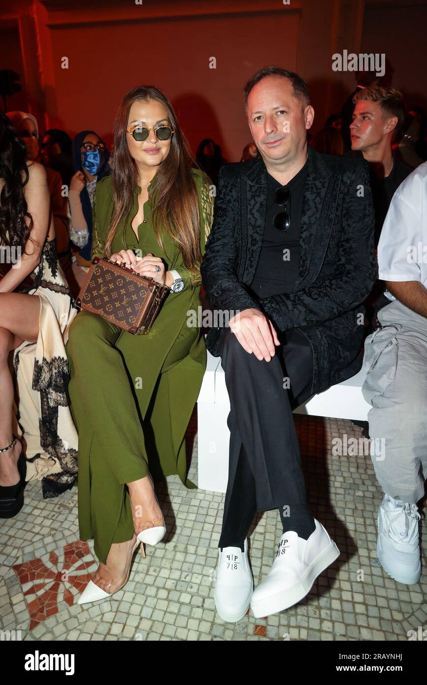 Paris, France. 05th July, 2023. Karolina Zubkova-Mattes and Daniel ...
