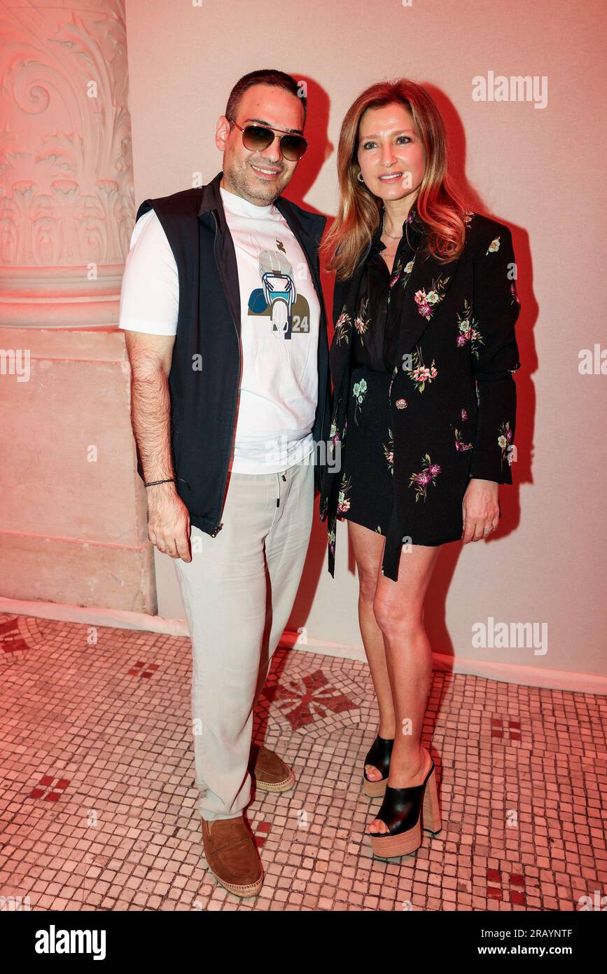 Paris, France. 05th July, 2023. Abed Al Rahman Naamani and Claudine ...