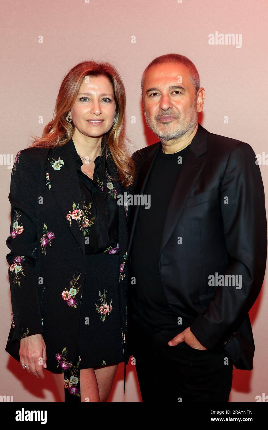Paris, France. 05th July, 2023. Claudine Saab and Elie Saab attend the ...