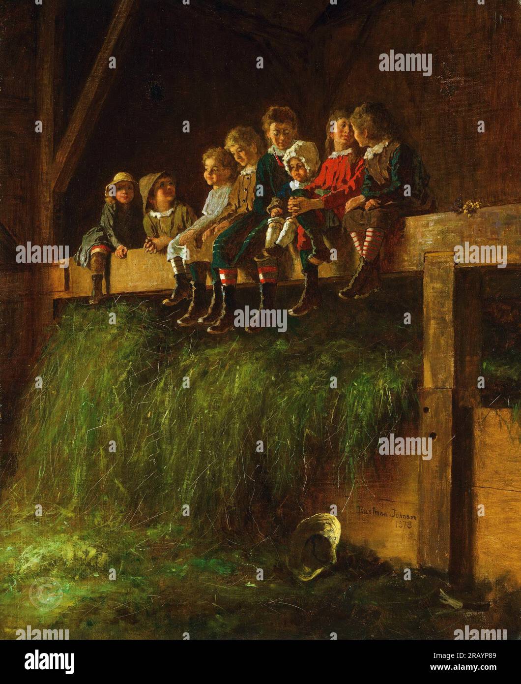 Eastman johnson paintings hi-res stock photography and images - Alamy