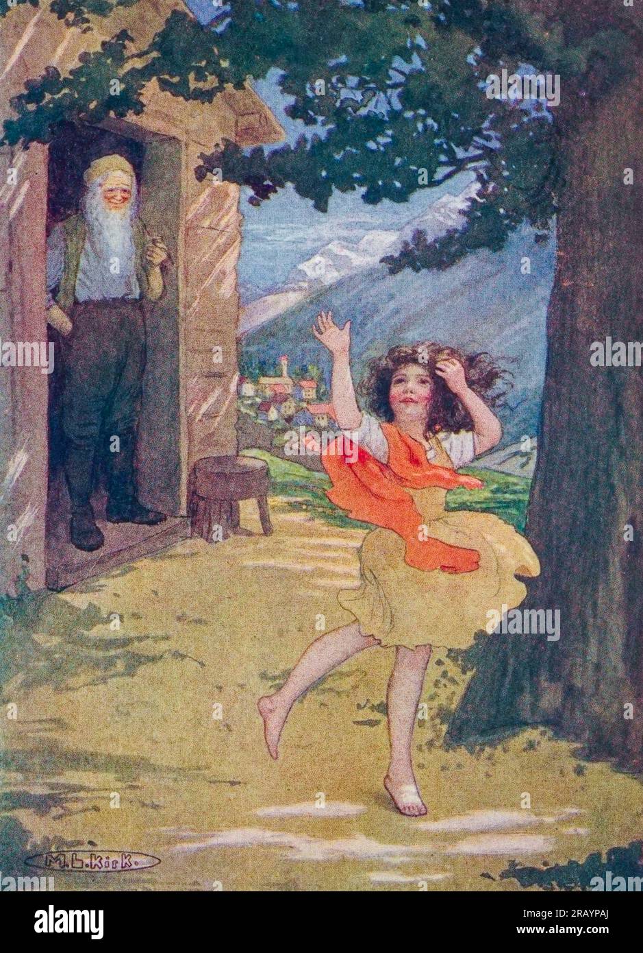 Heidi alps hi-res stock photography and images - Alamy